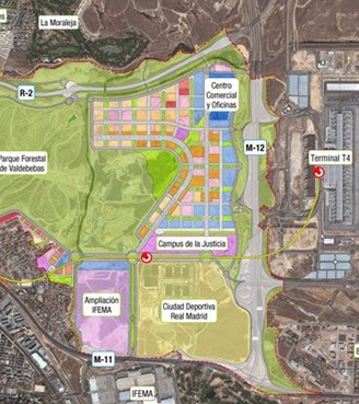 La Ciudad de la Justicia, un impulso para Valdebebas